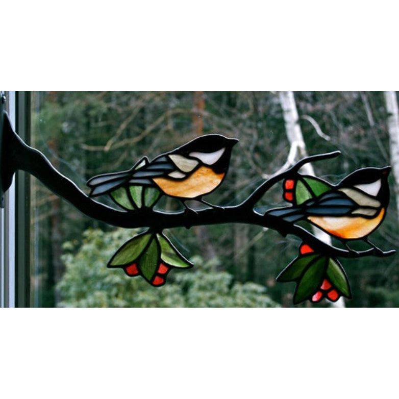 Chickadees Kit – Stained Glass Stuff