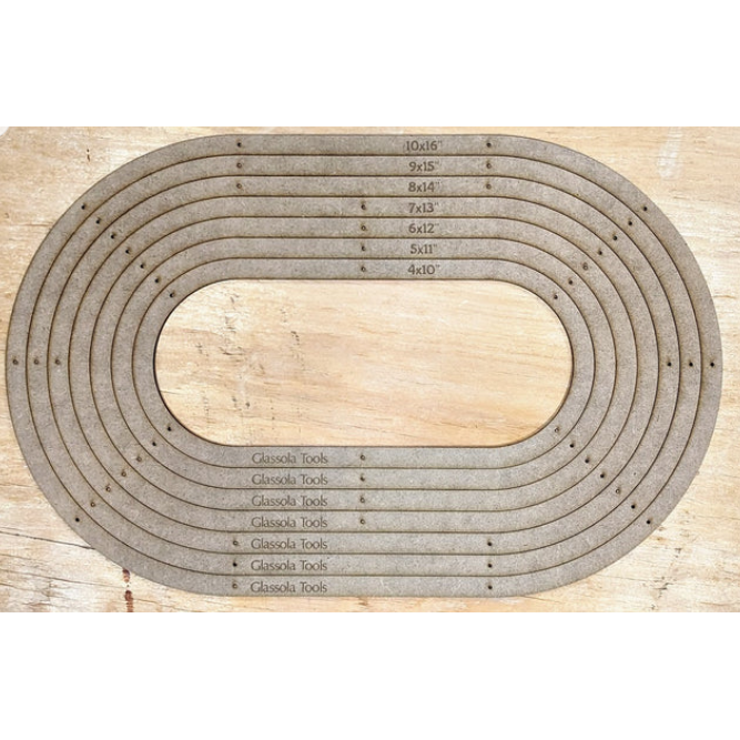 Glassola Layout Frames - Oblong – Stained Glass Stuff