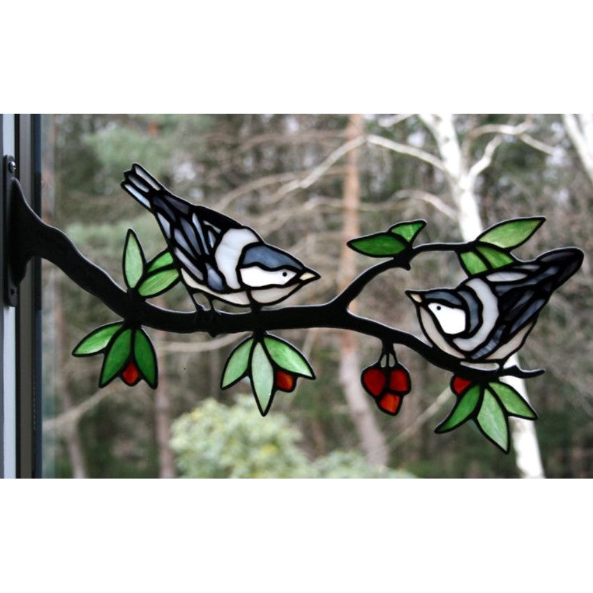 Nuthatches Kit – Stained Glass Stuff
