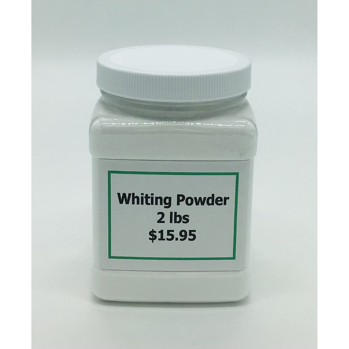 Whiting Powder, 2 lb jar – Stained Glass Stuff