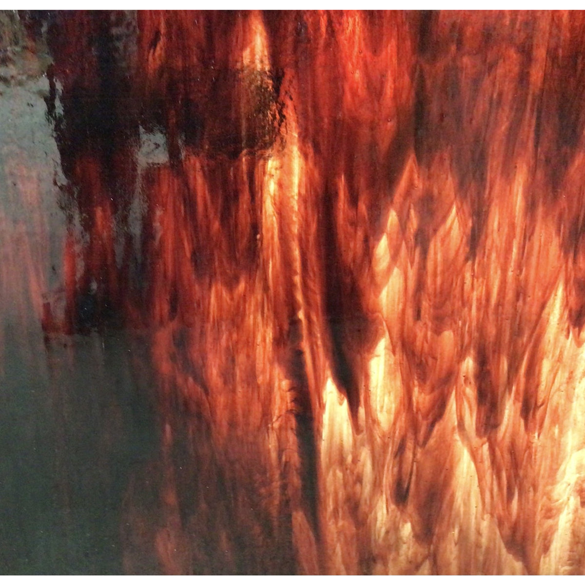 Wissmach 41LL, Dark Burgundy Red Streaky – Stained Glass Stuff