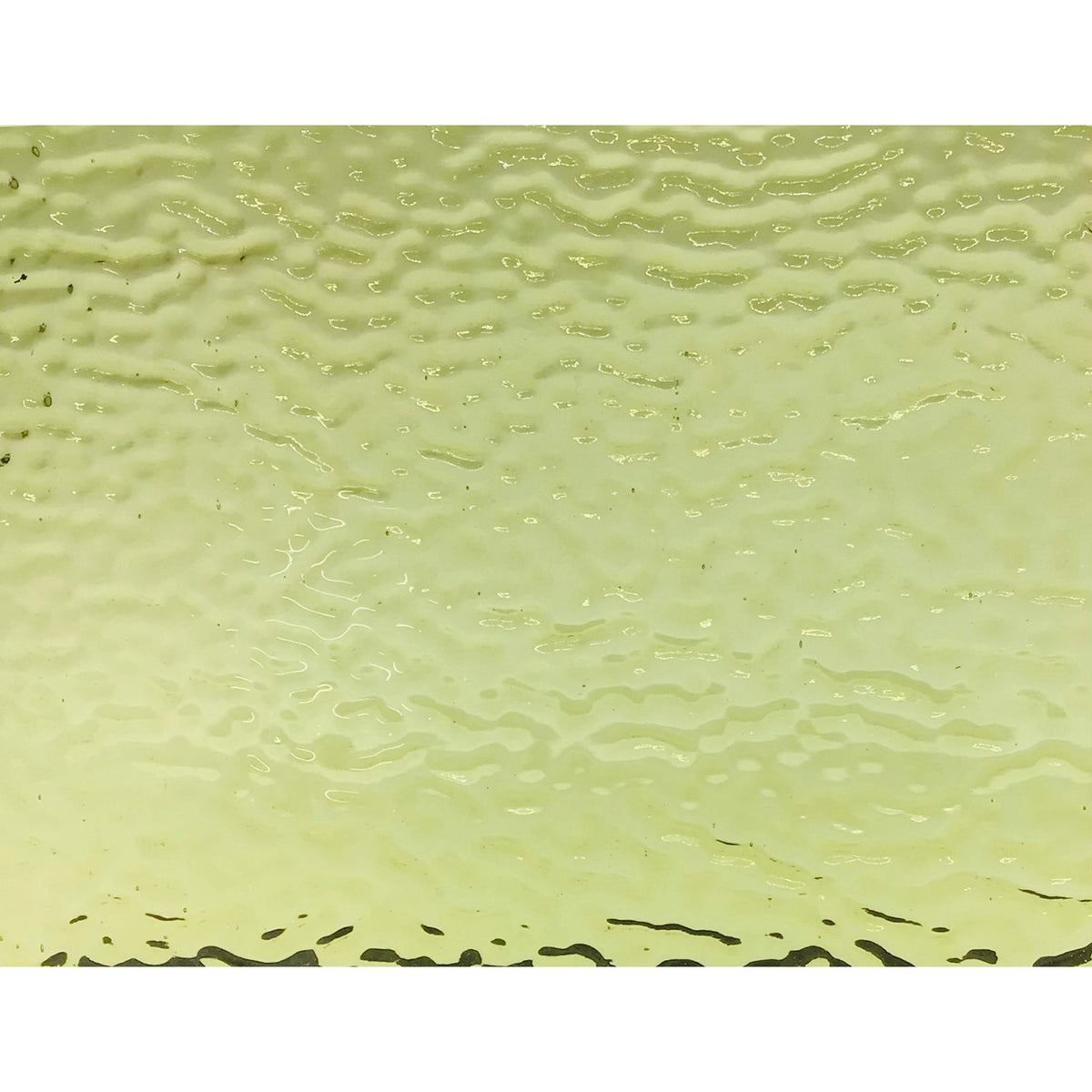 Wissmach 40CX-RIP, Light Olive Green Ripple Transparent – Stained Glass ...