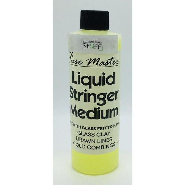 Fuse Master Liquid Stringer Medium, 8 oz bottle – Stained Glass Stuff