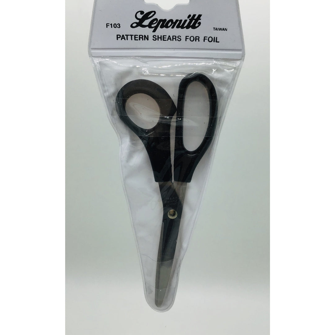 Leponitt Pattern Shears for Foil – Stained Glass Stuff