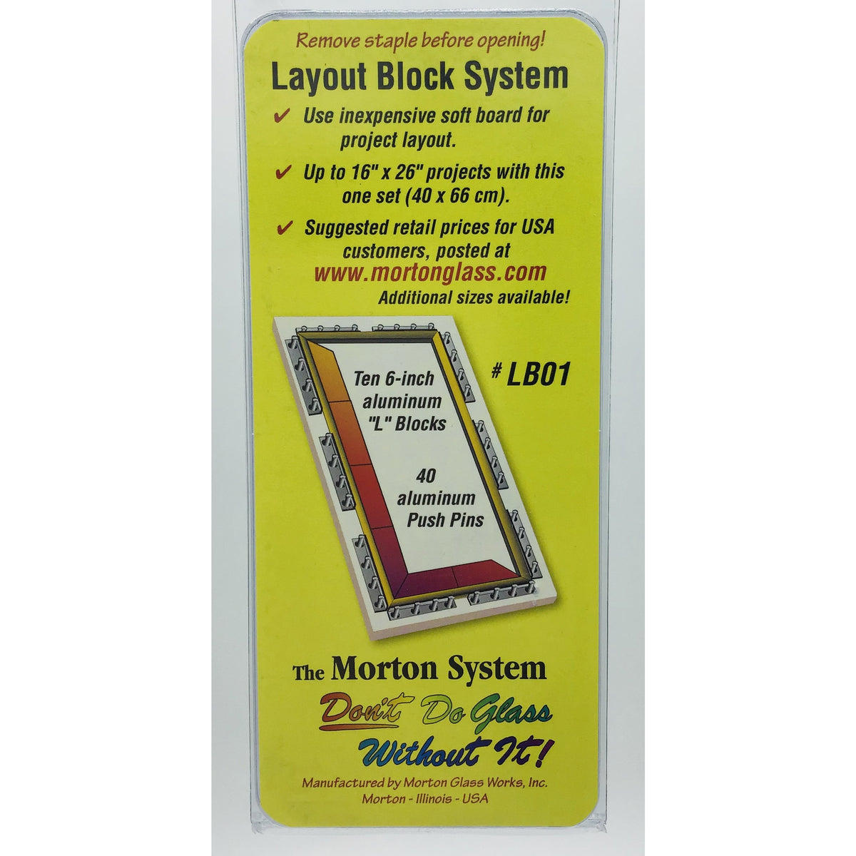 Morton System Layout Block System #LB01 – Stained Glass Stuff