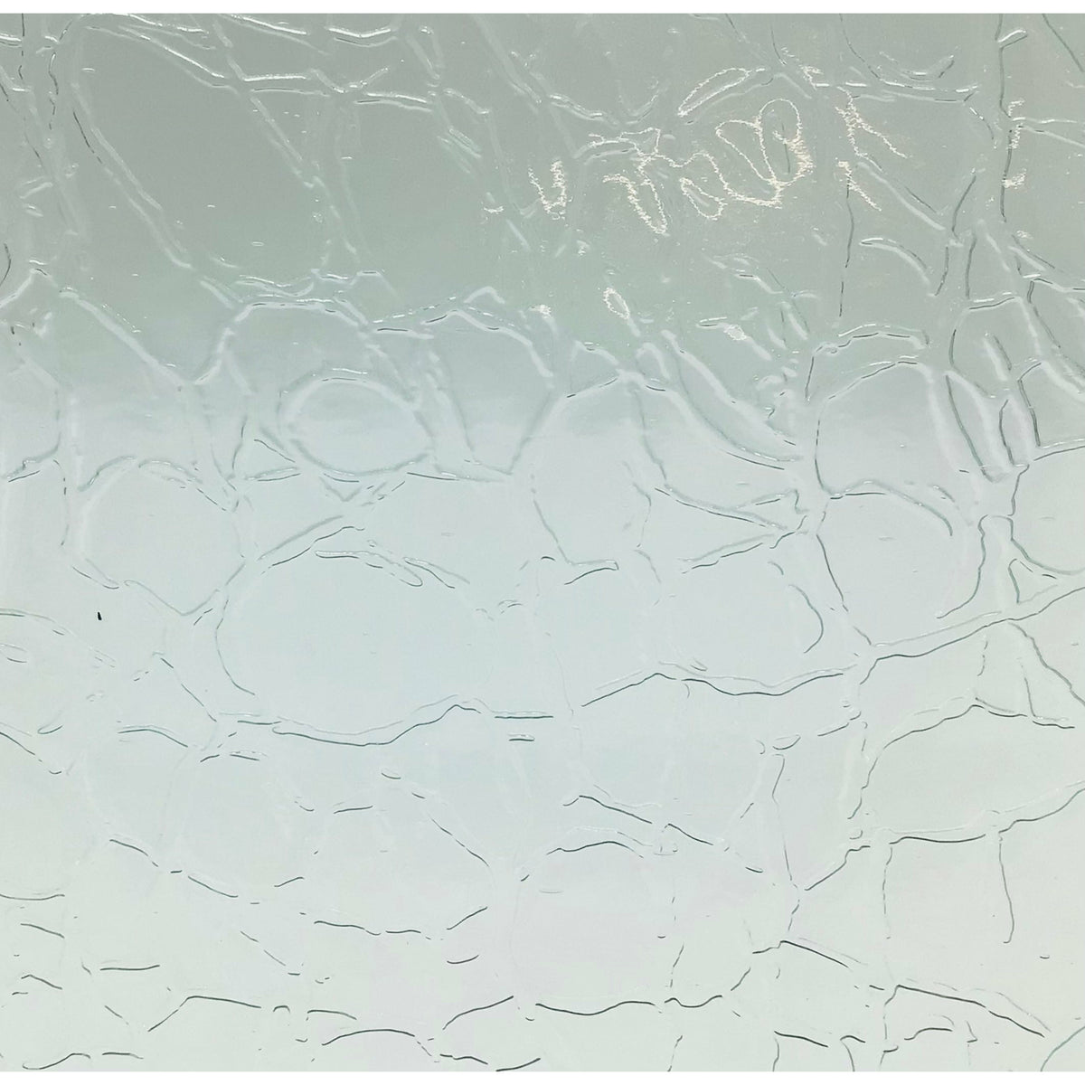 Spectrum 100CR, Clear Crackle Transparent – Stained Glass Stuff