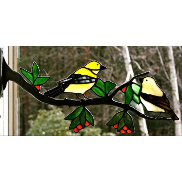 Goldfinches Kit – Stained Glass Stuff